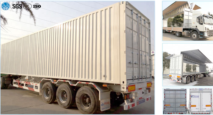 Wing Van Truck for Sale - Buy Wing Van Truck Product on HENAN SWAN ...