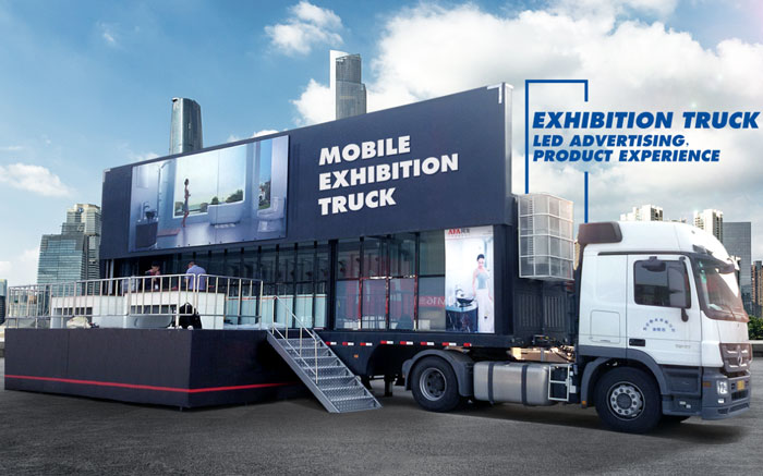 Single Deck Exhibition Truck - Buy Single Deck Exhibition Truck Product ...
