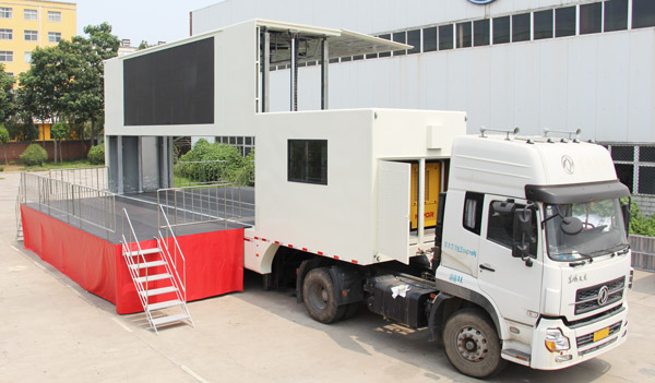 Stage Truck for Sale, Exhibition Truck for Sale, LED Advertising Truck ...